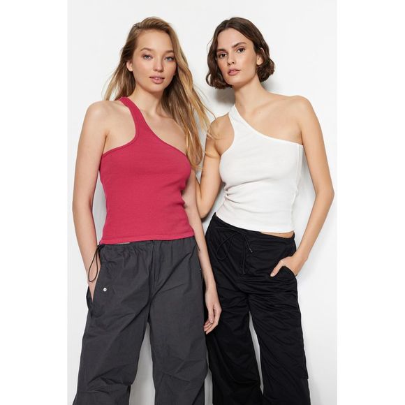 Trendyol | Intimates & Sleepwear | Nwt Trendyol Slim Fit Asymmetrical ...